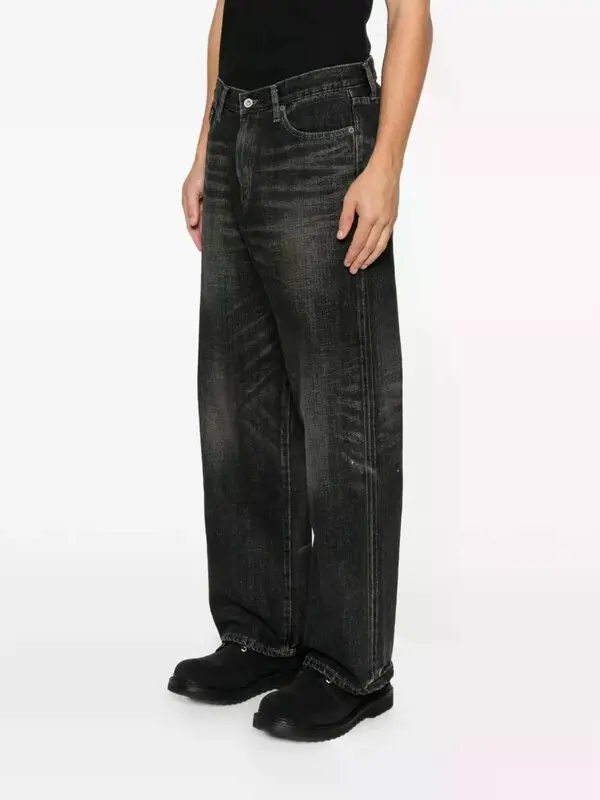NEIGHBORHOOD Belt-loop Wide Leg Jeans