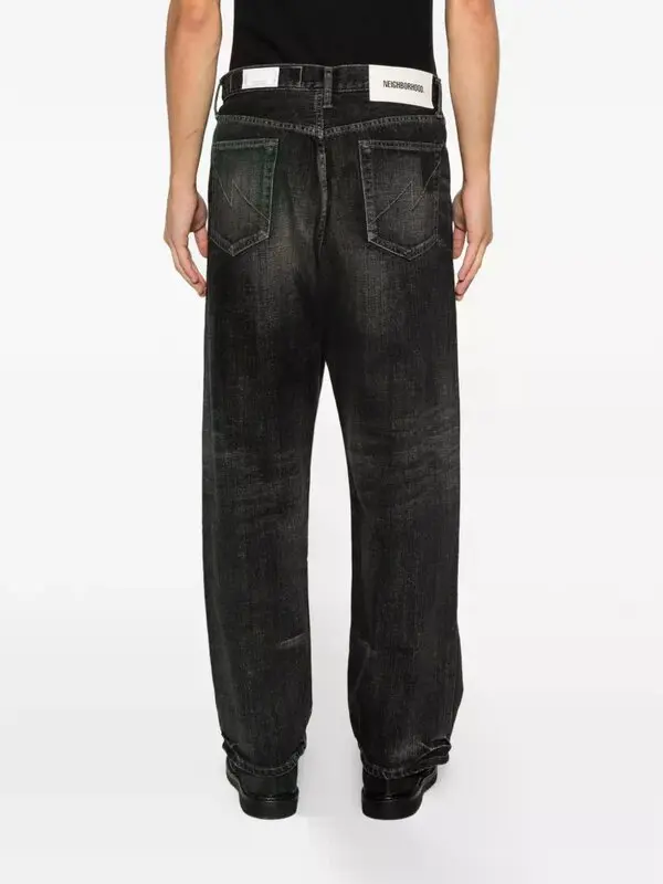 NEIGHBORHOOD Belt-loop Wide Leg Jeans