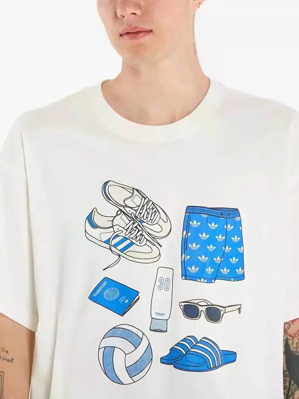 Adidas Stuff Graphic-print T-shirt