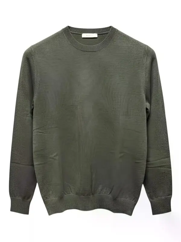 DIKTAT Crew-neck Sweater - Green