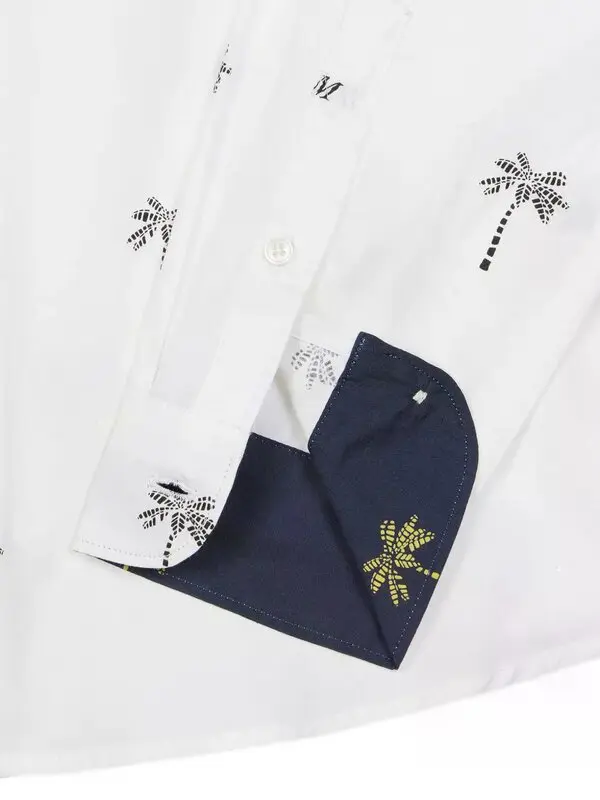 Paul Smith Palm-tree Print Shirt