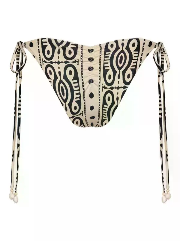 Johanna Ortiz Printed Bikini Bottom