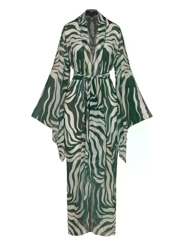 grease pink ladies dress Black Zebra-Print Dress by Sfifa