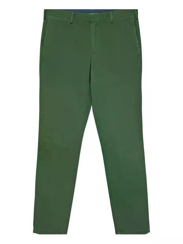 PT TORINO Flat-front Straight-leg Trousers