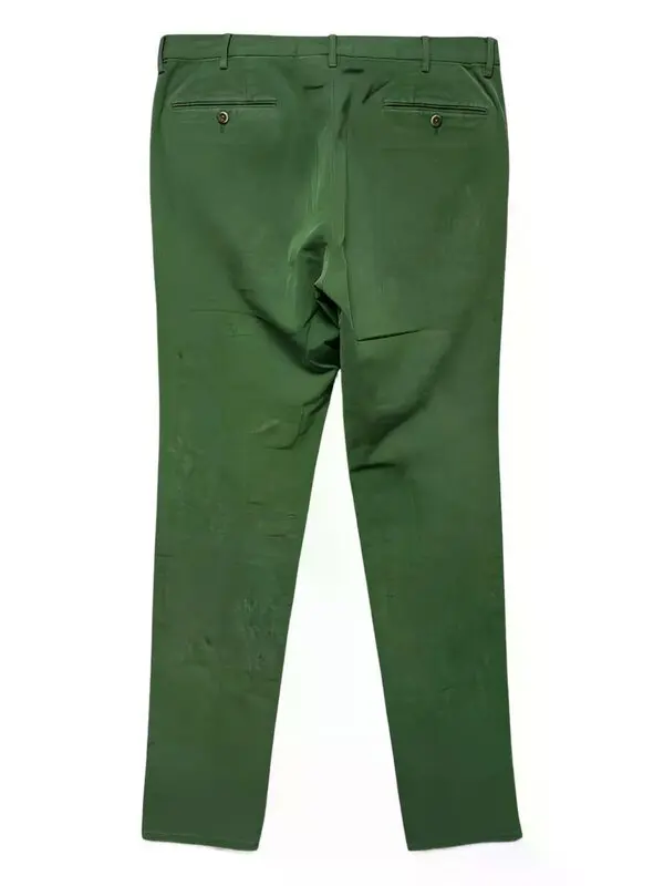 PT TORINO Flat-front Straight-leg Trousers