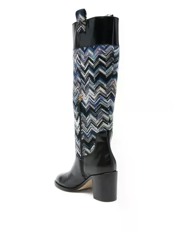 Missoni 75mm Sophie Zigzag Boots