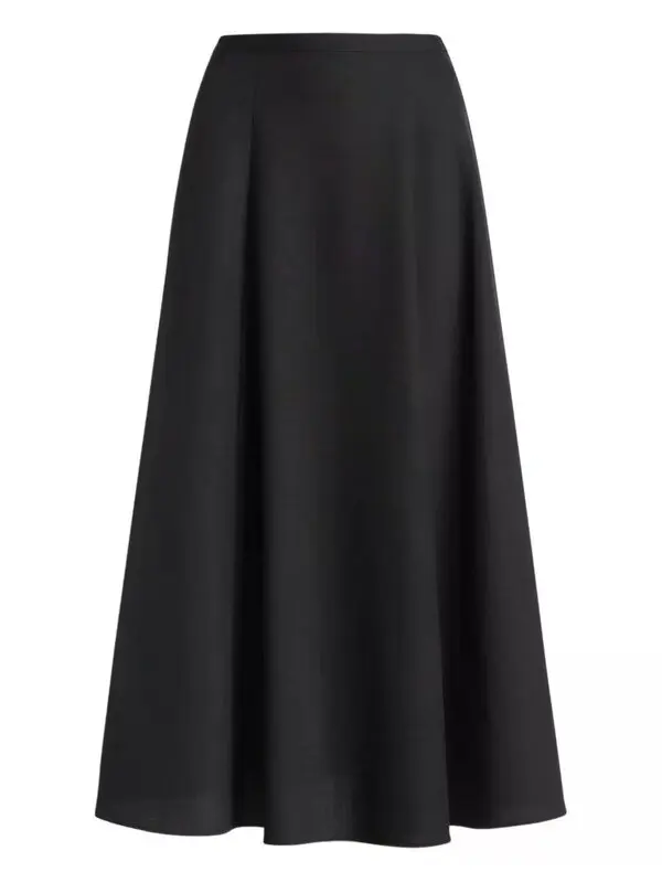 Alberta Ferretti Flared Midi Skirt