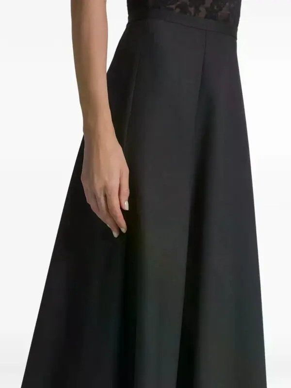 Alberta Ferretti Flared Midi Skirt