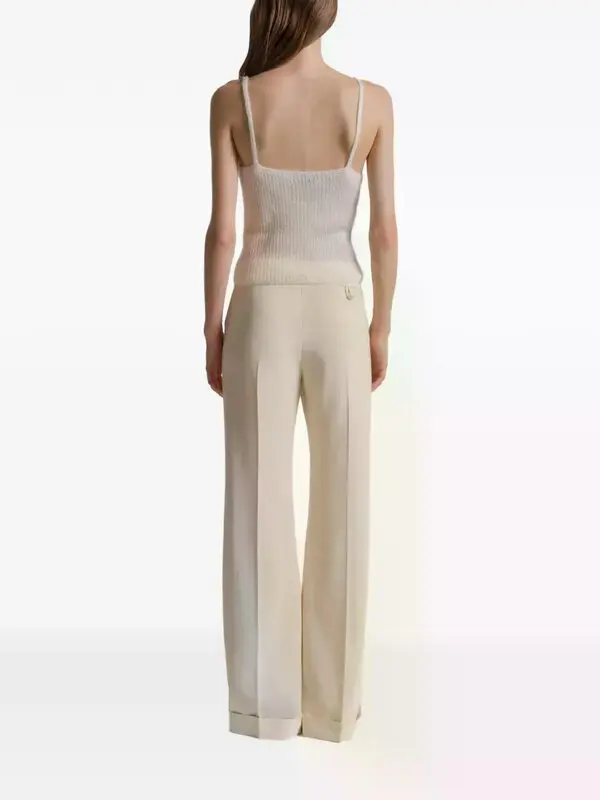 Alberta Ferretti Spaghetti-strap Knit Top