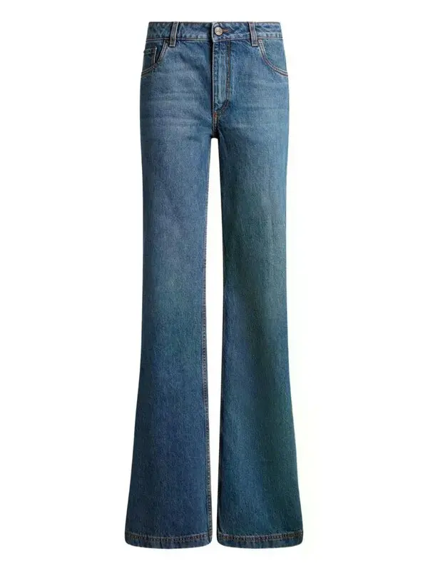 Etro Pegaso Embroidered Jeans