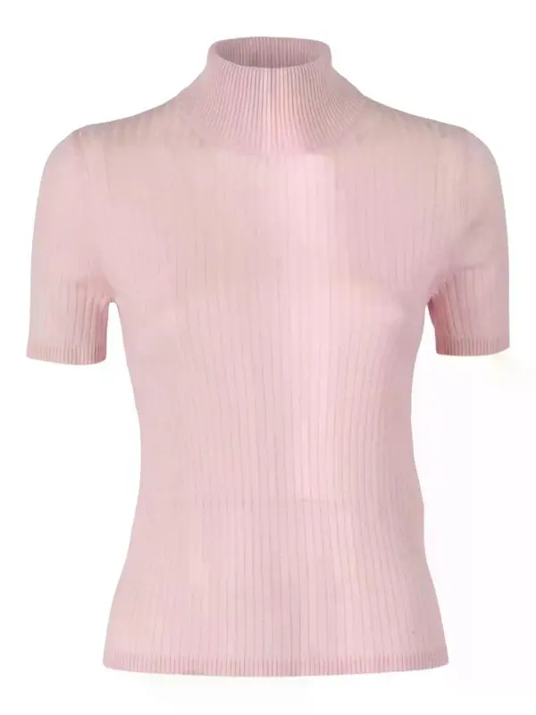 Max Mara Ribbed Roll-neck Sweater