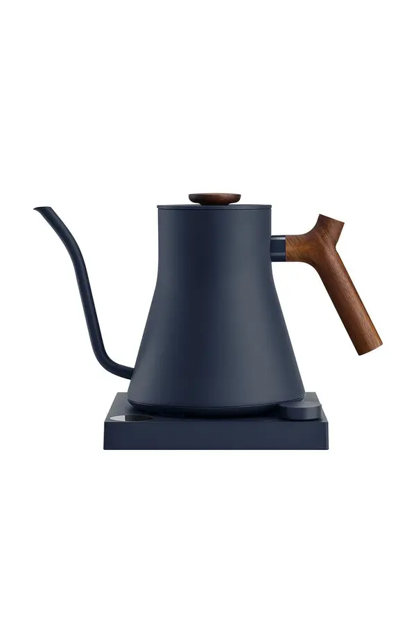 FELLOW Stagg Ekg Pro Electric Kettle In Navy - Stone Blue & Walnut