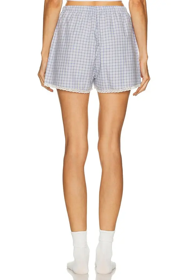 COU COU Boxer Short - Blue Check