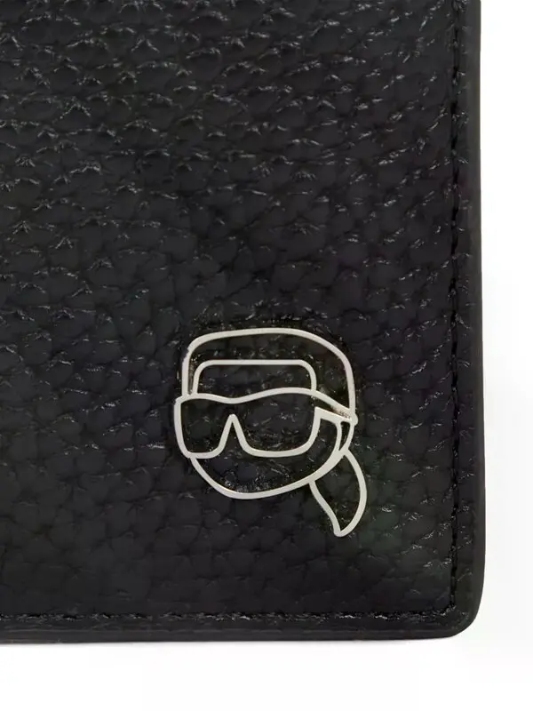 Karl Lagerfeld Logo-embossed Bifold Wallet