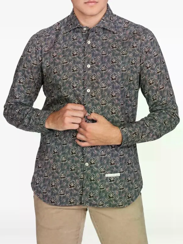 TINTORIA MATTEI 954 Pattern Shirt