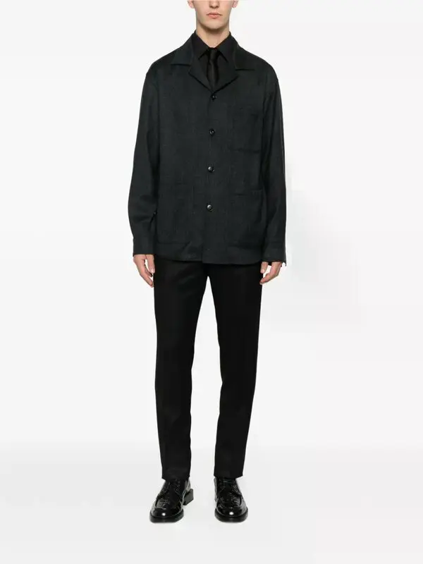 Canali Button-up Overshirt