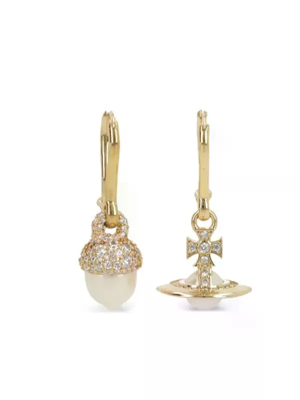 VIVIENNE WESTWOOD Lucille Orb Drop Earrings