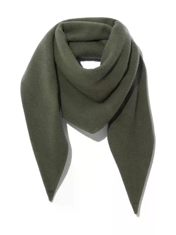 RIER Wool Scarf - Green