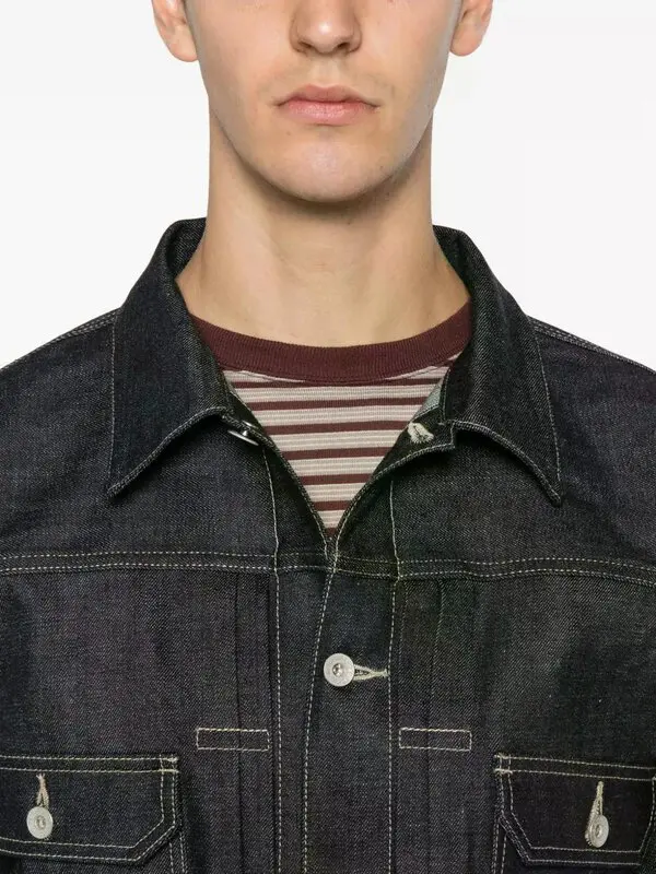 NEIGHBORHOOD Button-fastening Denim Jacket