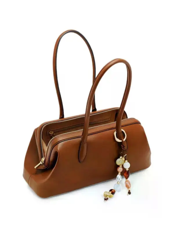 Cult Gaia Raia Beaded-charm Shoulder Bag