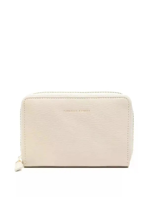 Liviana Conti Zipped Wallet - Neutrals