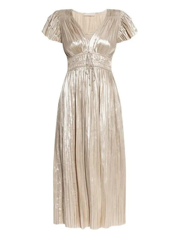 Ulla Johnson Patrice Flutter Sleeve Long Dress - Opal