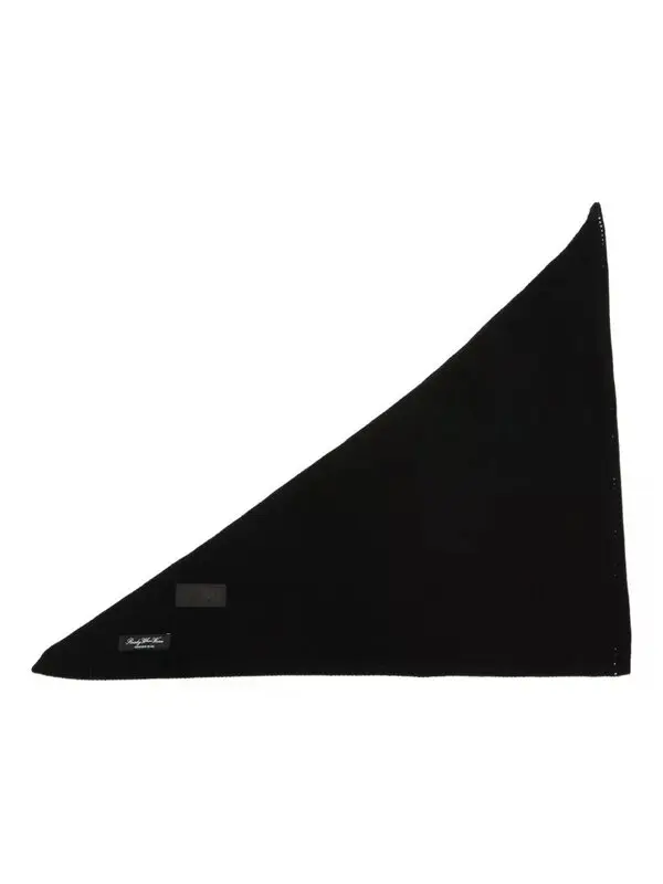 MAISON MARGIELA Logo-patch Scarf