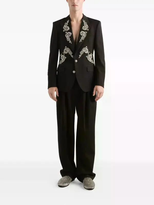 Dolce & Gabbana Embellished Single-breasted Jacket