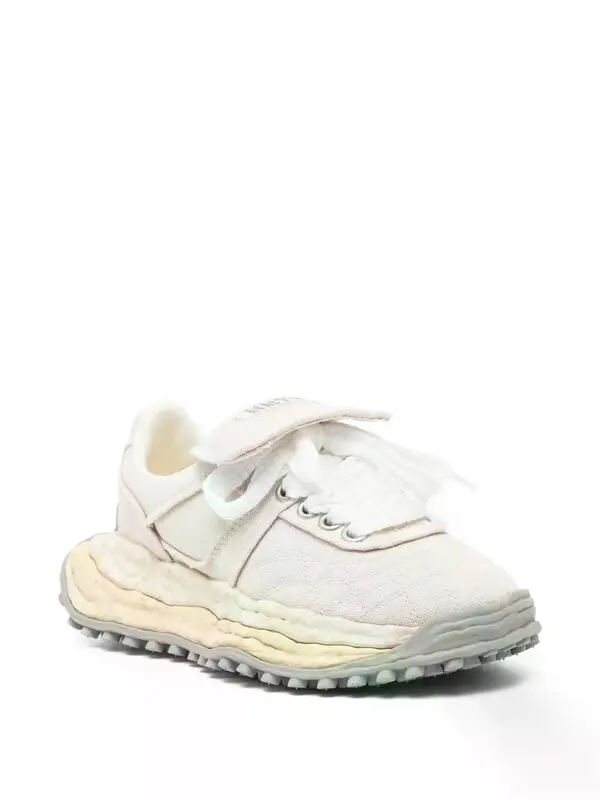 Mihara Yasuhiro Logo-patched Sneakers - Neutrals
