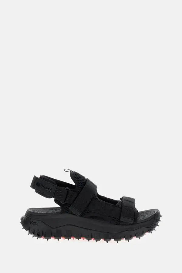Moncler Trailgrip Vela Sandals - Black