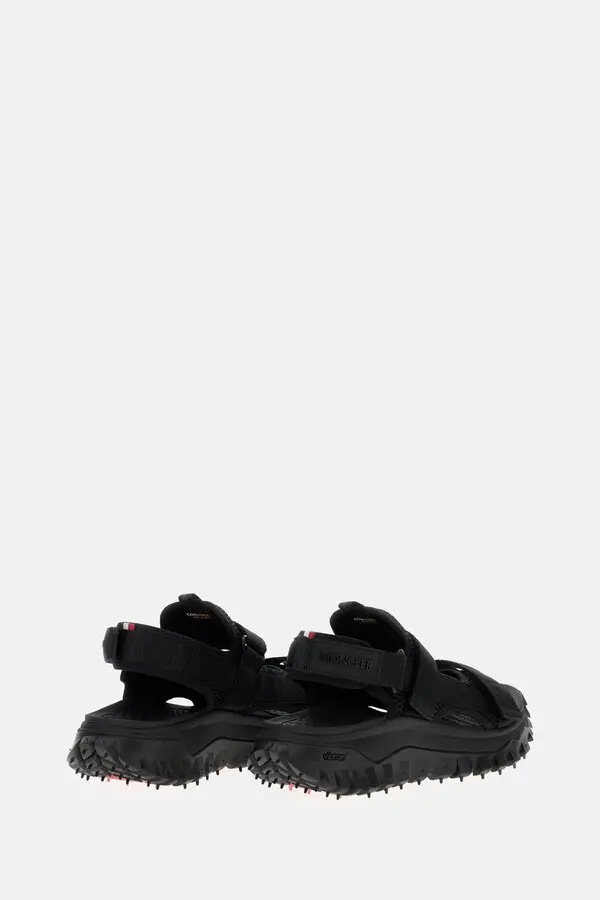 Moncler Trailgrip Vela Sandals - Black