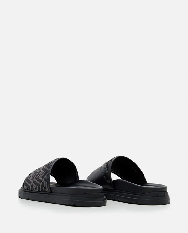 Fendi Ciabatta All Over Slides