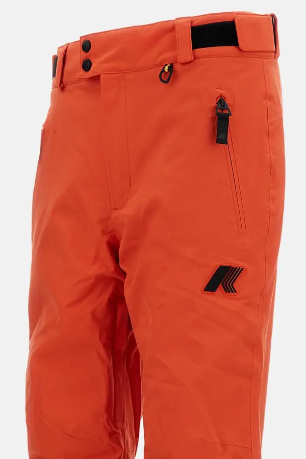 K-WAY Queyras 2l Twill Trousers - Orange
