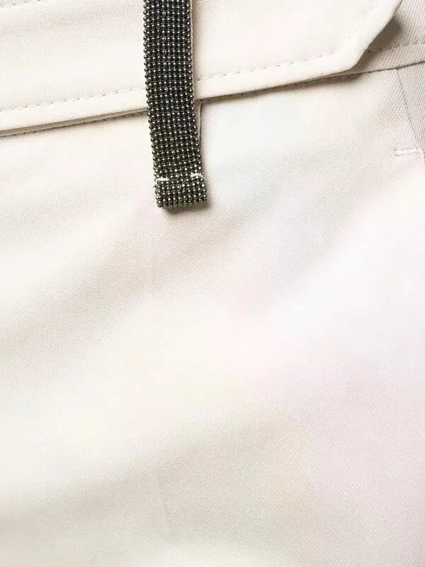Brunello Cucinelli Tapered Cigarette Trousers