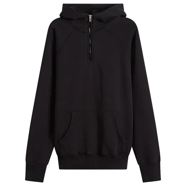 LES TIEN Heavyweight Half Zip Raglan Hoodie