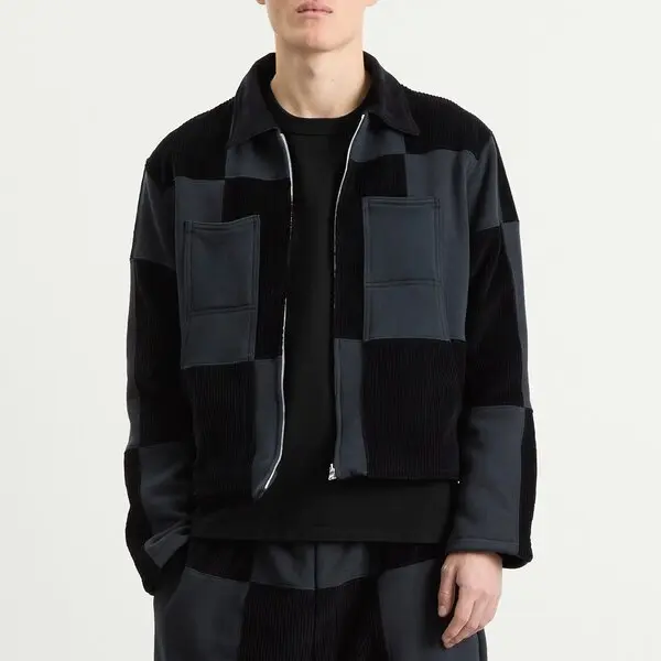 LES TIEN Patchwork Utility Jacket