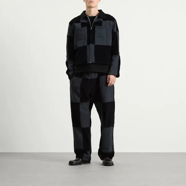 LES TIEN Patchwork Utility Jacket