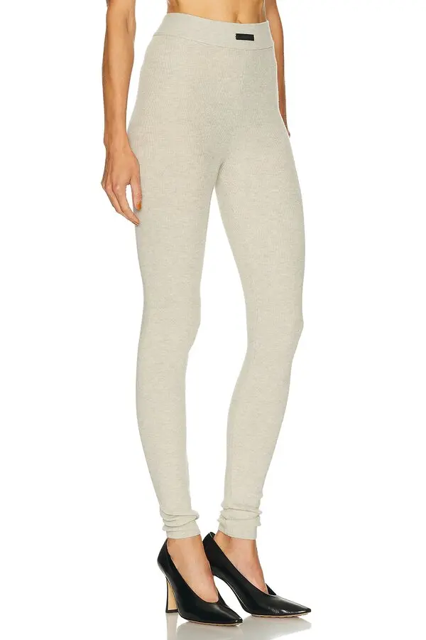 Fear Of God Soft Rib Legging In Beige