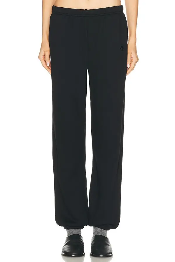 Eterne Boyfriend Pocket Sweatpant - Black