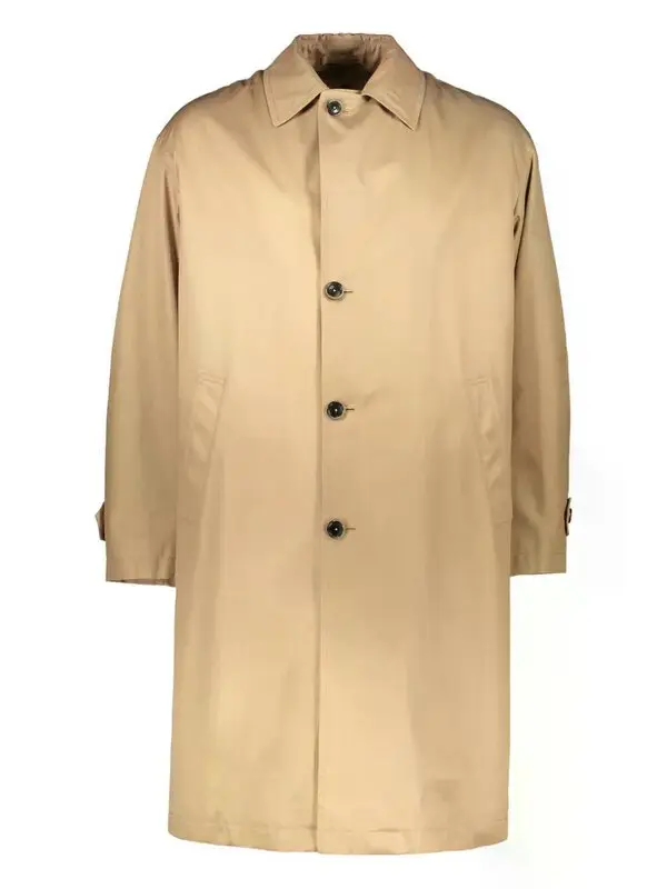 Herno Classic-collar Buttoned Coat
