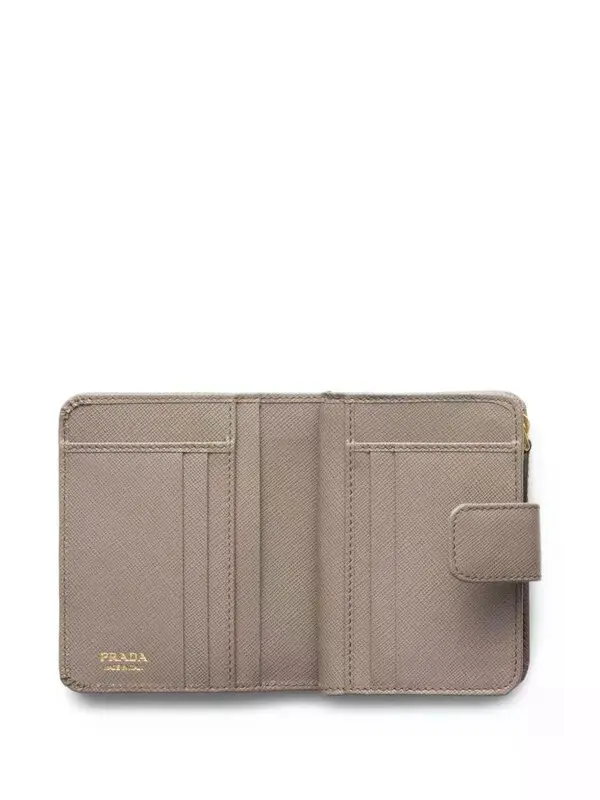 Prada Small Triangle-logo Zip Wallet