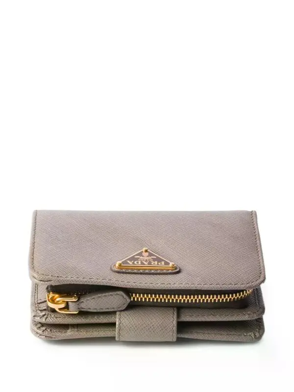 Prada Small Triangle-logo Zip Wallet