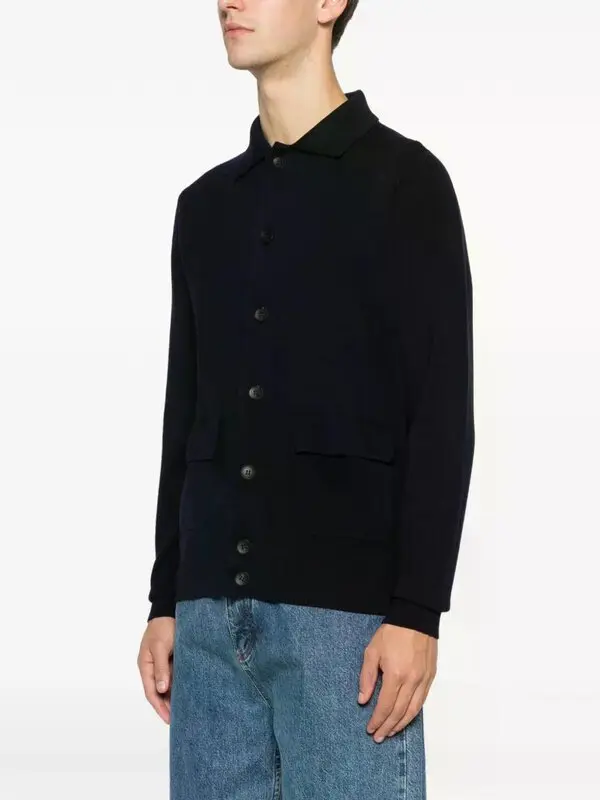 FILIPPO DE LAURENTIIS Merino Wool Cardigan