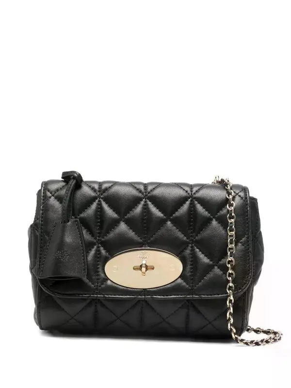 Mulberry Lily Quilted Shoulder Bag