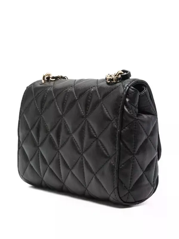 Mulberry Lily Quilted Shoulder Bag
