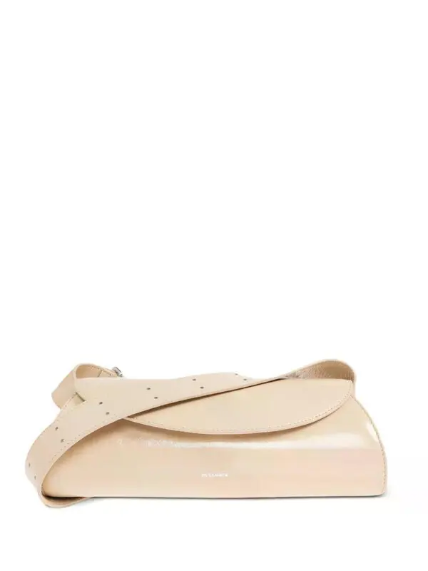 JIL SANDER Leather Shoulder Bag - Neutrals