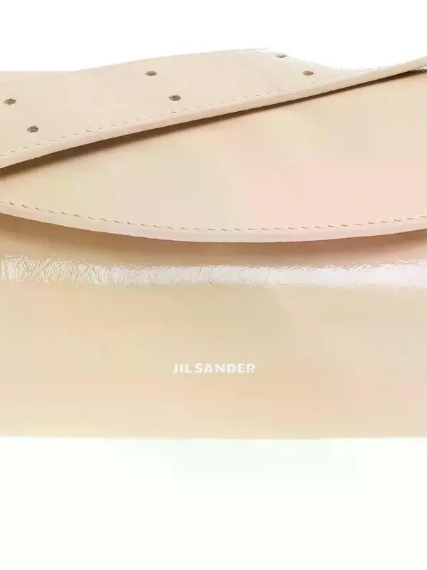 JIL SANDER Leather Shoulder Bag - Neutrals