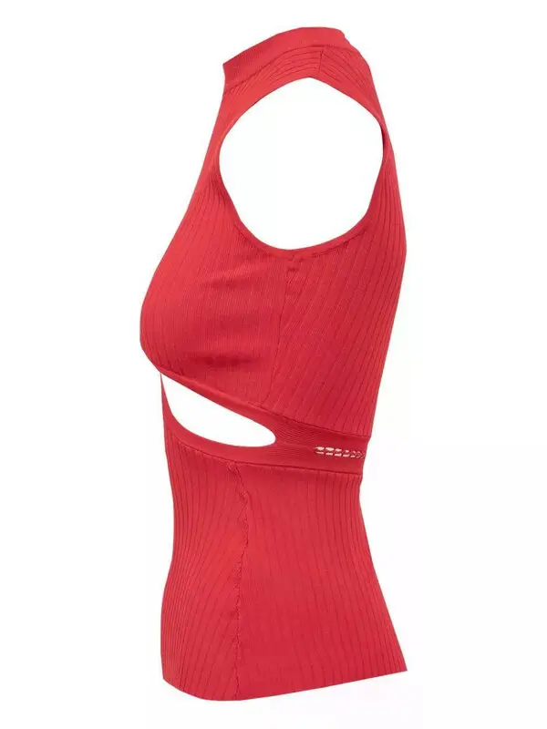 Attico Cut-out Ribbed Top