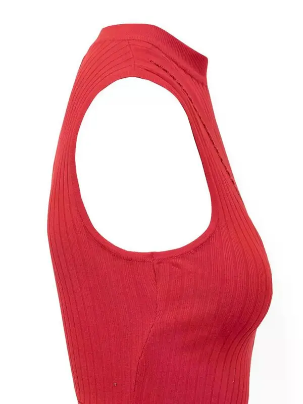 Attico Cut-out Ribbed Top