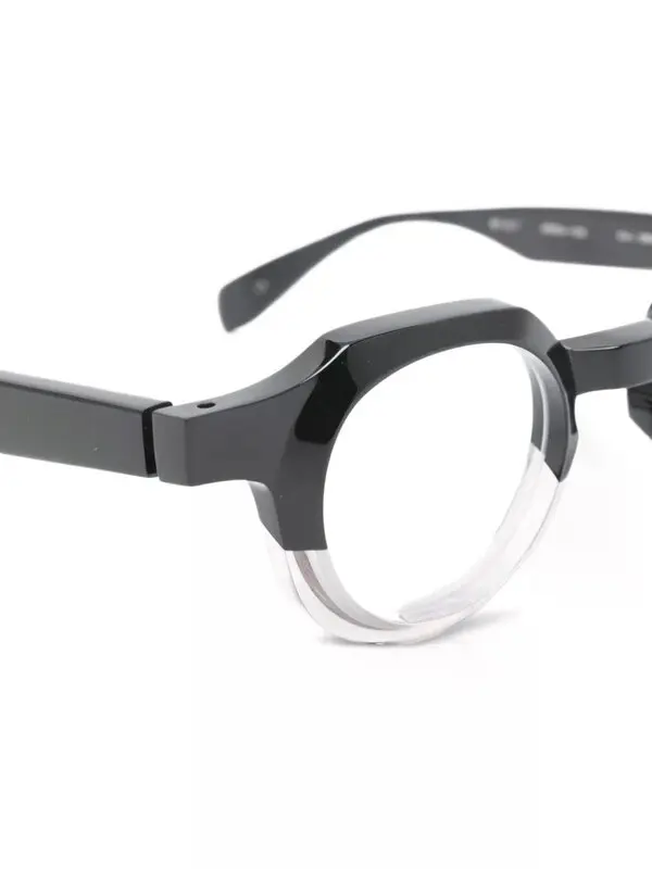 FACTORY900 Geometric-frame Eyeglasses - Black